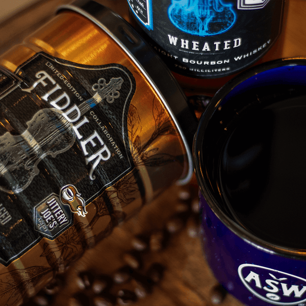 ASW Distillery Fiddler Bourbon Barrel-Aged Coffee - Jittery Joe's Coffee