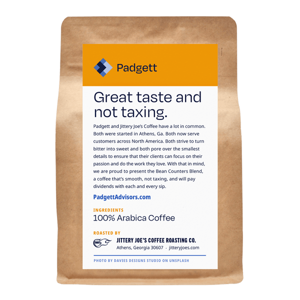 Padgett Bean Counters Blend - Jittery Joe's Coffee