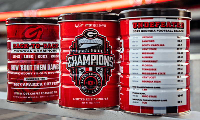 National Champions 2022 - Jittery Joe's Coffee